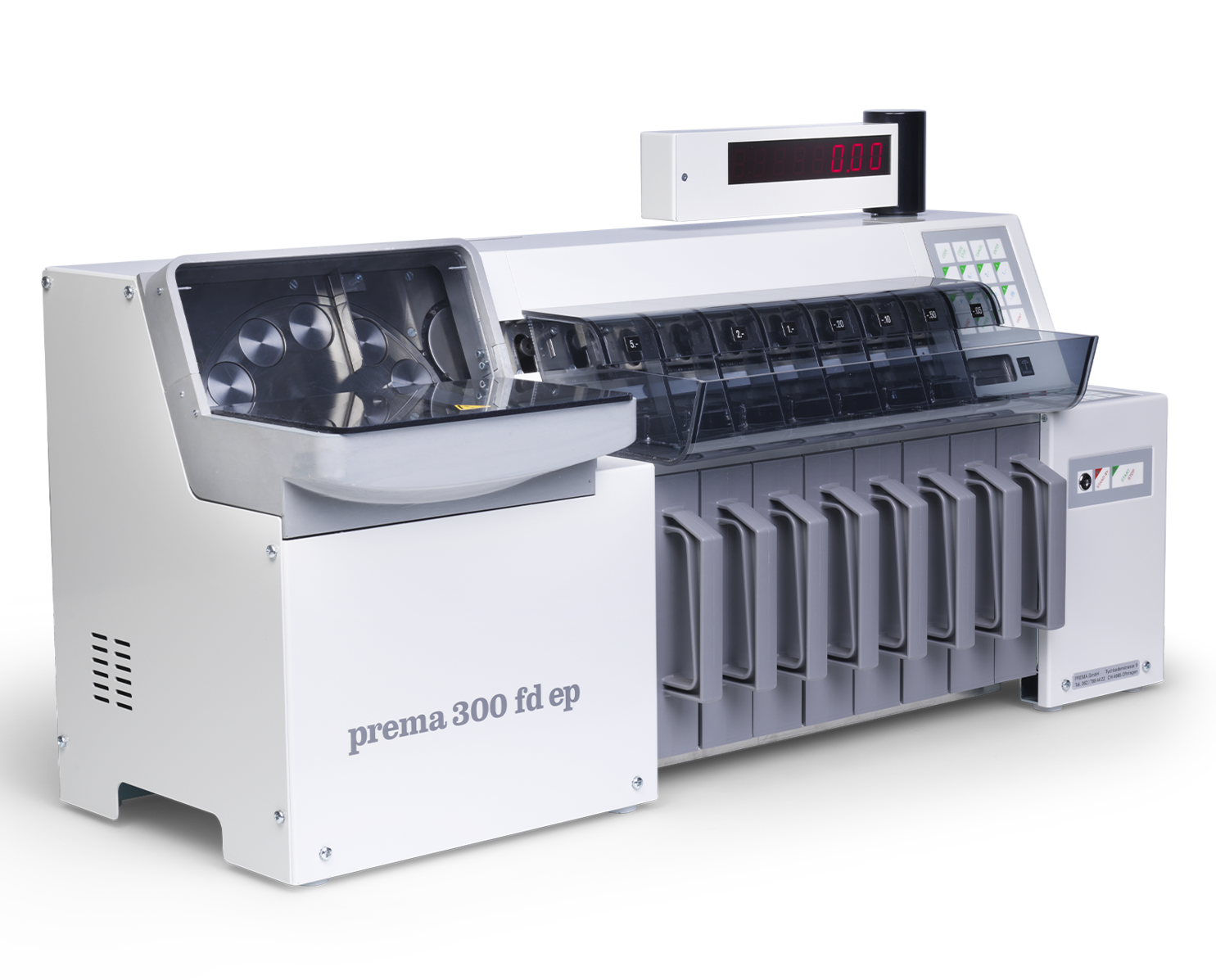 Coins PREMA Cash Handling Systems